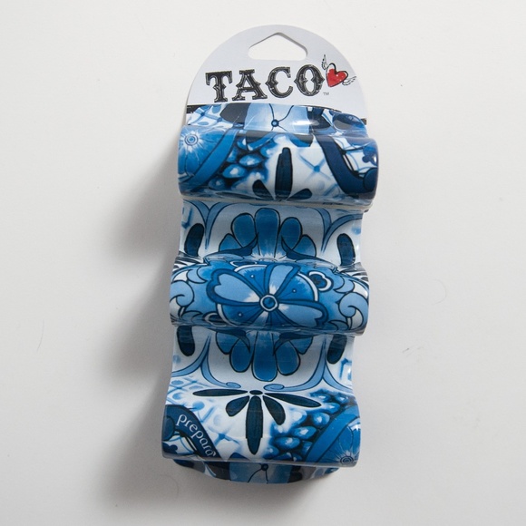 Prepara | Kitchen | Prepara Floral Talavera Style Melamine Taco Holder ...